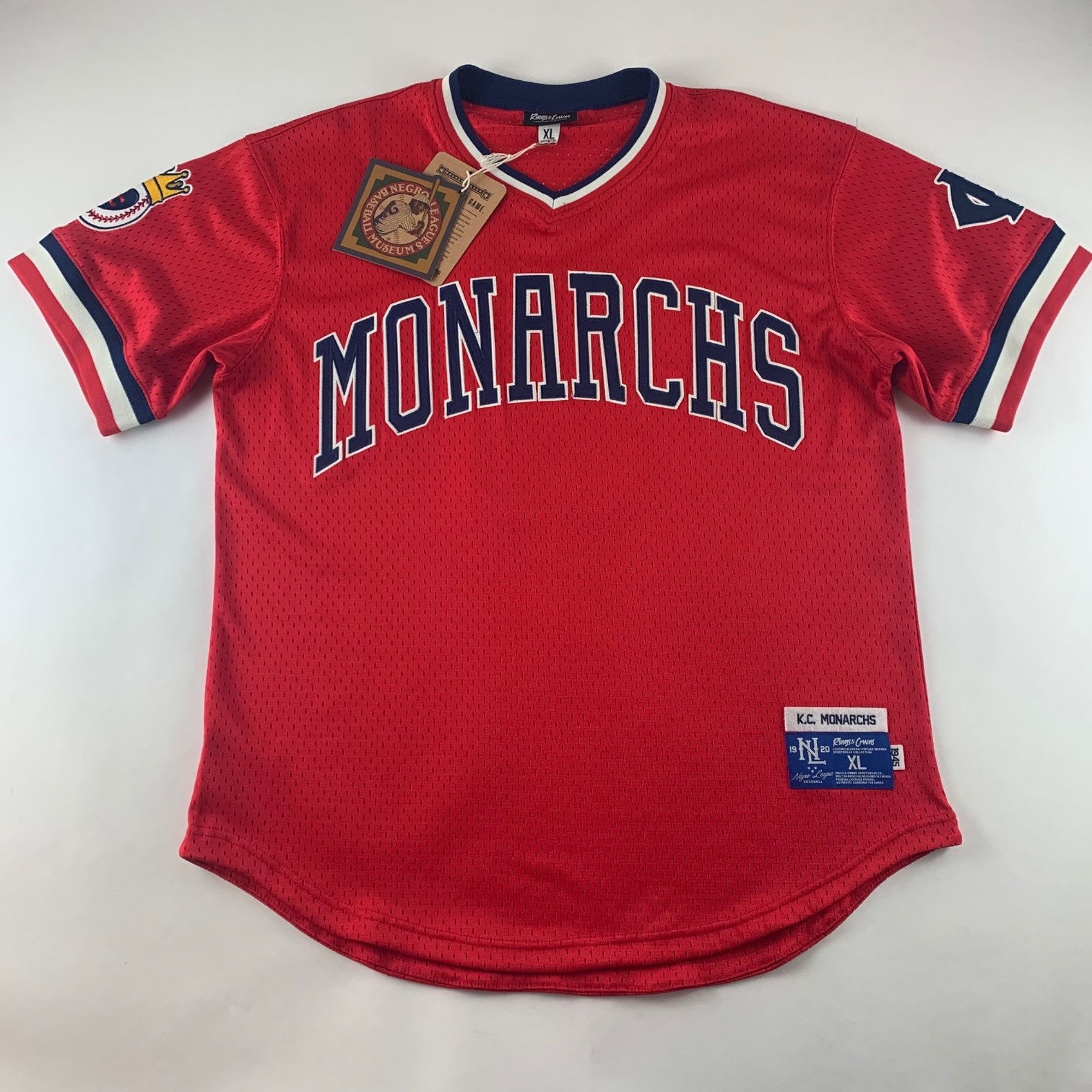 MLB Jackie Robinson Kansas City Monarchs Rings & Crwns Jersey | Grailed