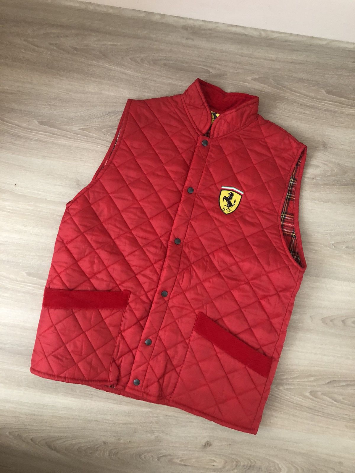 Vintage Ferrari Rare Vest | Grailed
