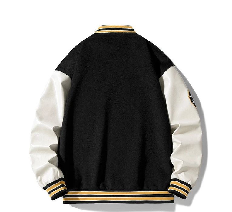 Varsity Jacket Embroidered Big Letter Varsity Jacket | Grailed