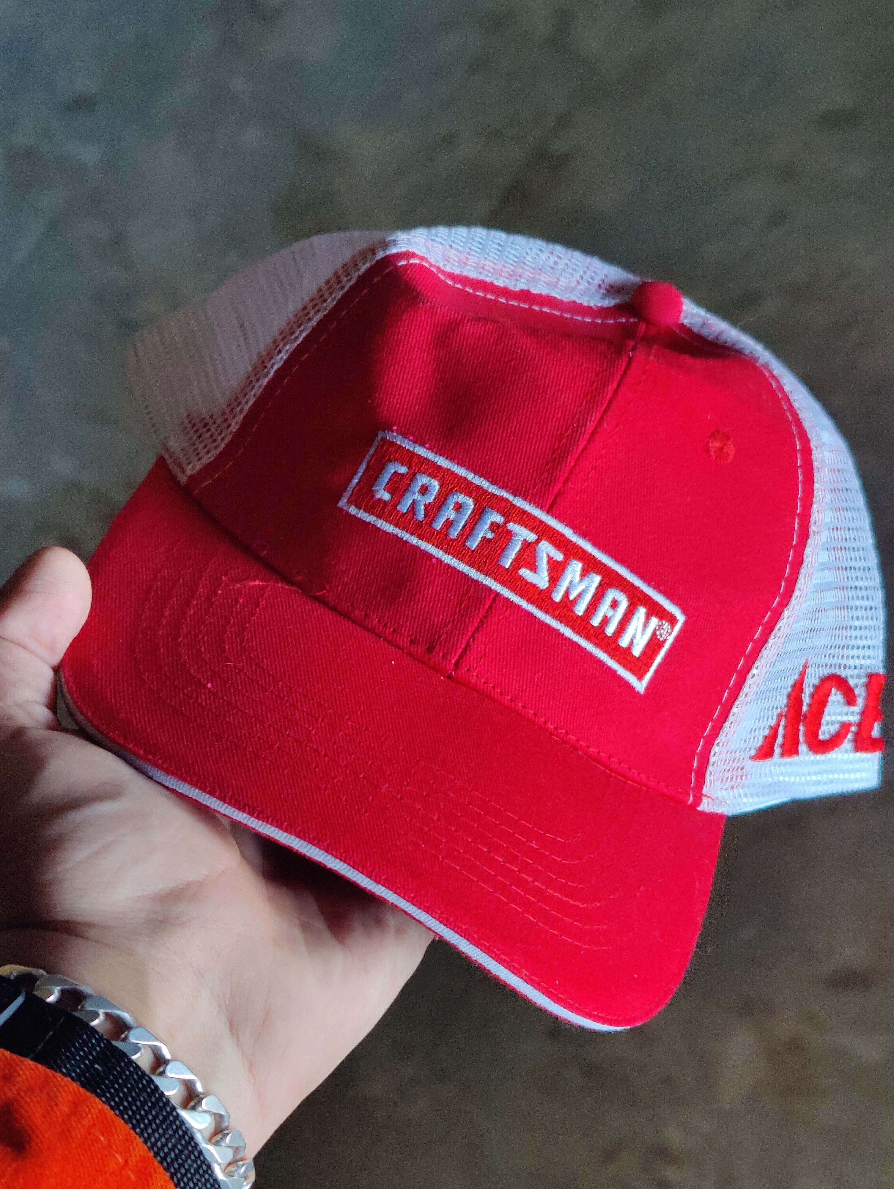 Craftsman × Trucker Hat × Vintage Vintage Craftsman Ace Trucker Hat ...