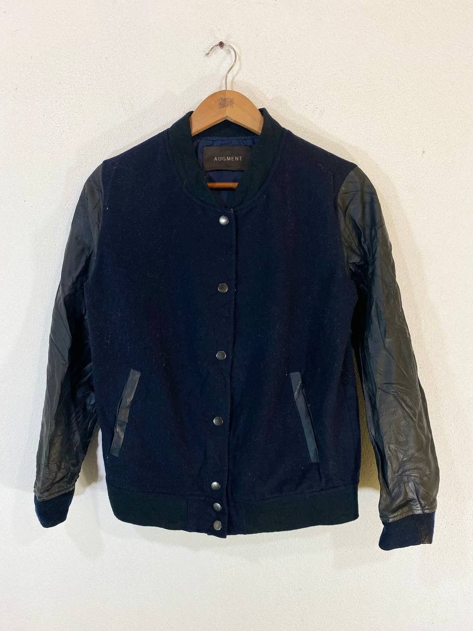 Varsity Japanese Brand Varsity Jacket Leather Sleeves | Grailed