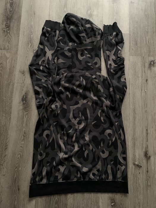 Number (N)ine Number Nine Tribal Camo Hoodie | Grailed