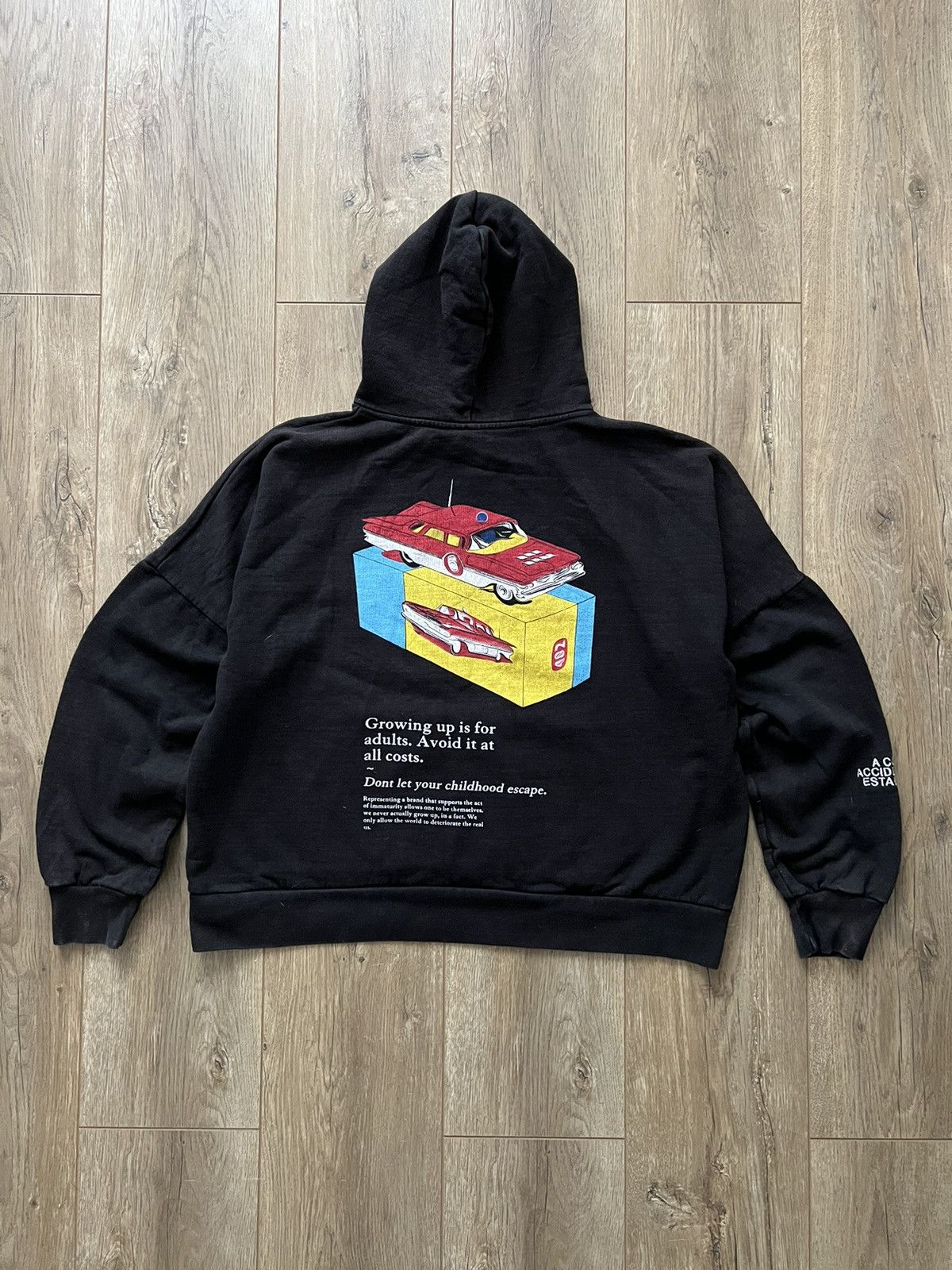 Designer × Streetwear Childish hoodie vintage oversize S color full ...