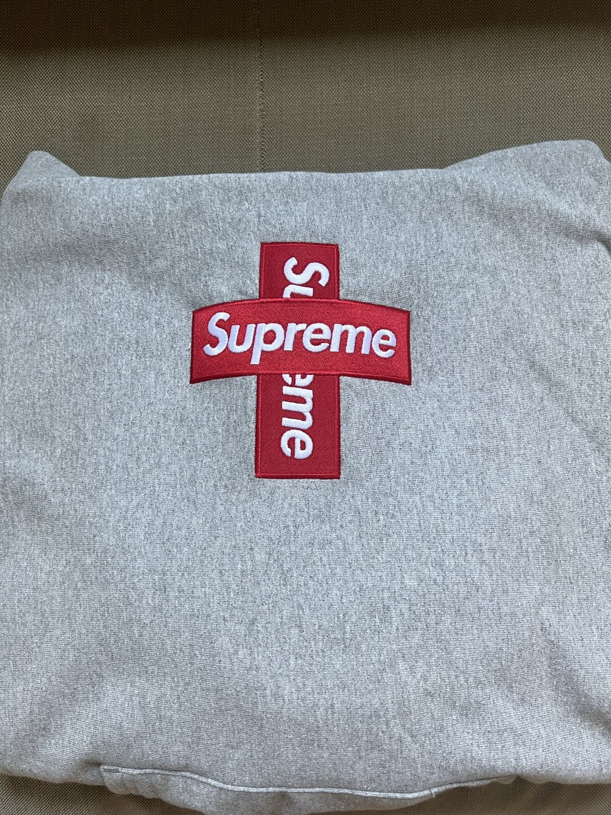 Supreme Supreme Cross Box Logo Hoodie | Grailed