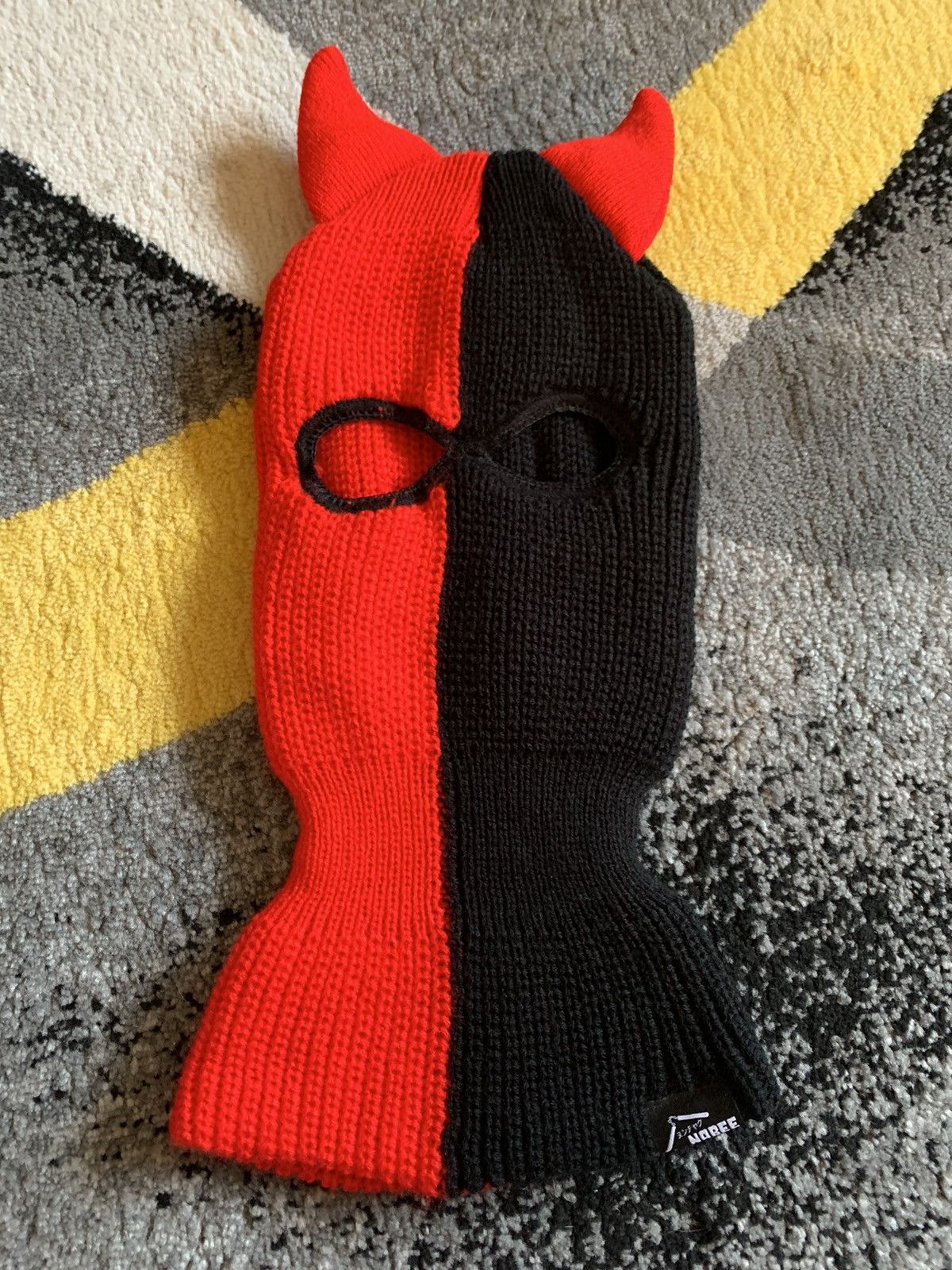 Vintage Ski Mask With Horns | Grailed