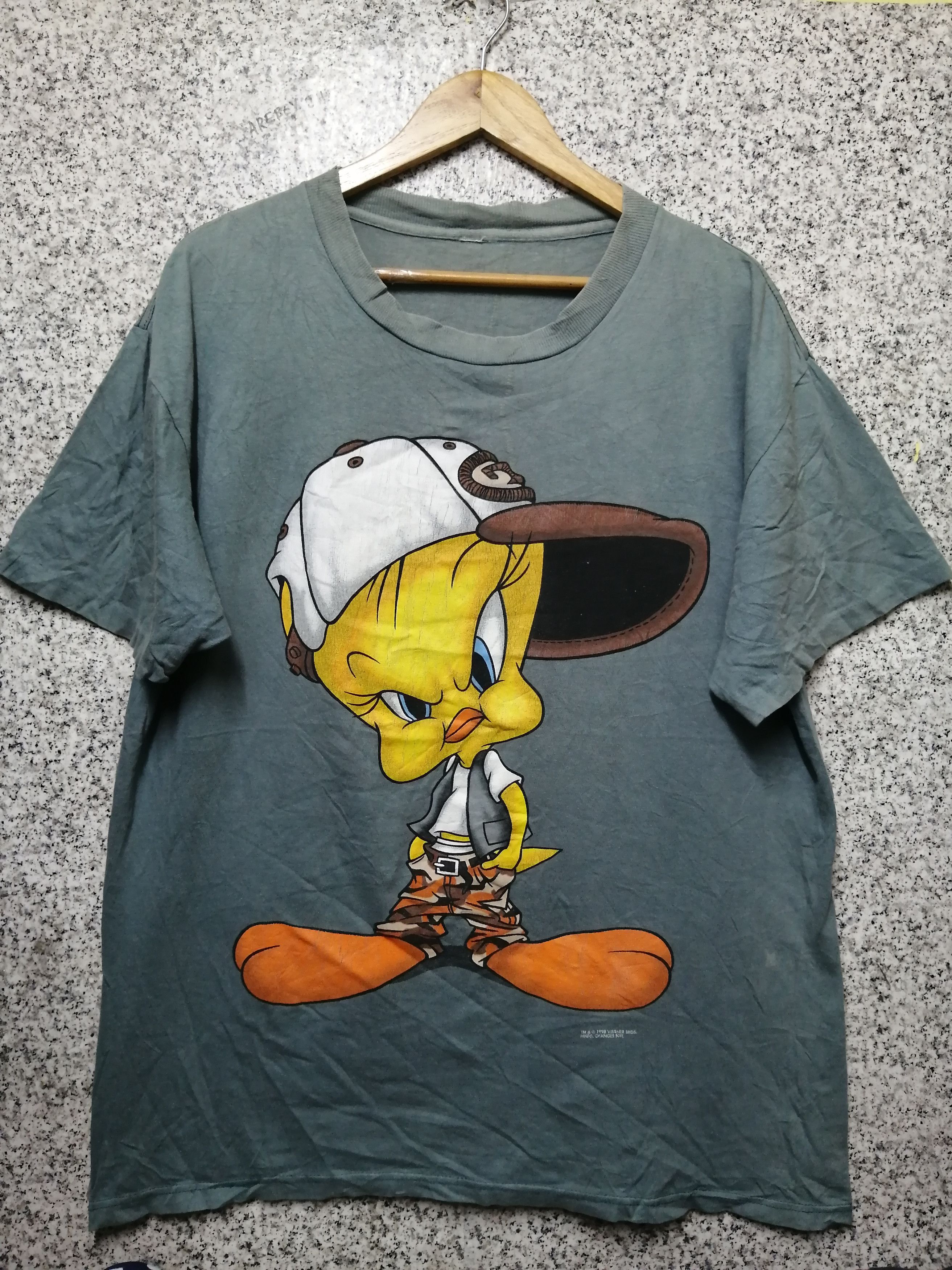 Rare × Vintage × Warner Bros 1998 VINTAGE TWEETY RAP TEES VERY RARE ...