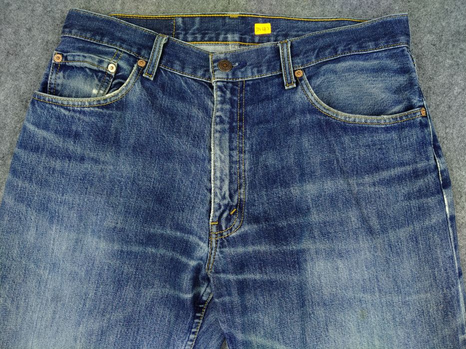 Vintage Dark Blue Distressed Vintage Levi's 506 Denim -JN683 | Grailed