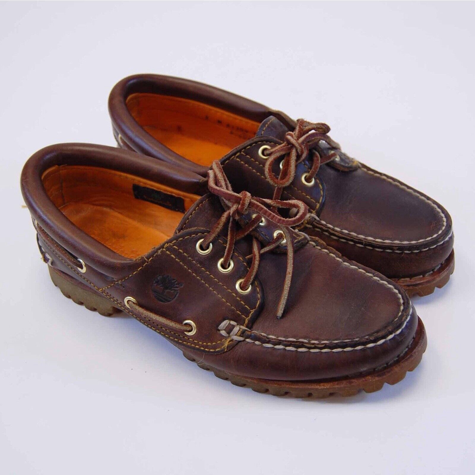 Timberland Vintage 1980’s Timberland 3 Eyelet Leather Loafers Size 7.5 ...