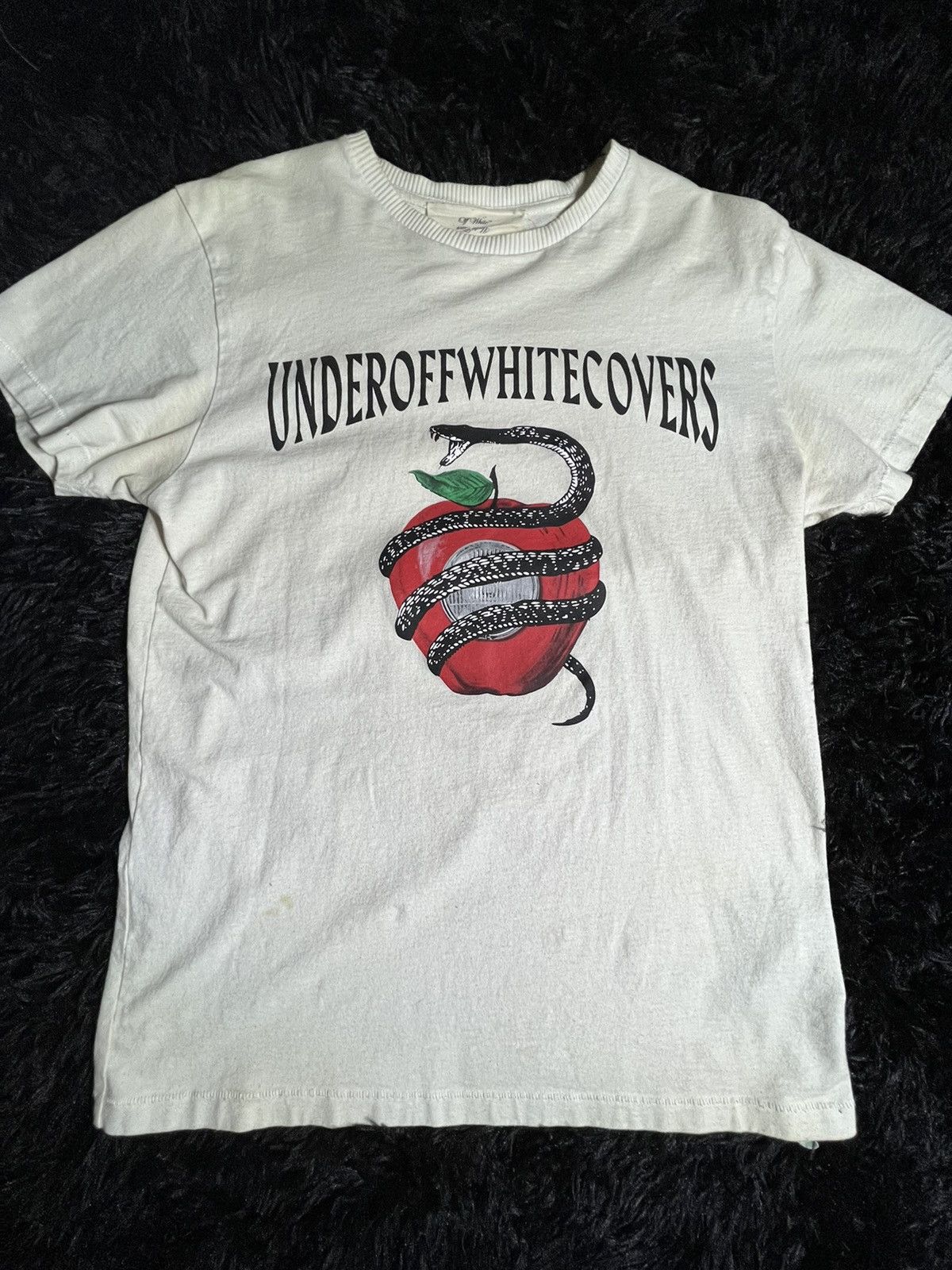 Undercover Very rare off white undercover Apple tee shirt | Grailed