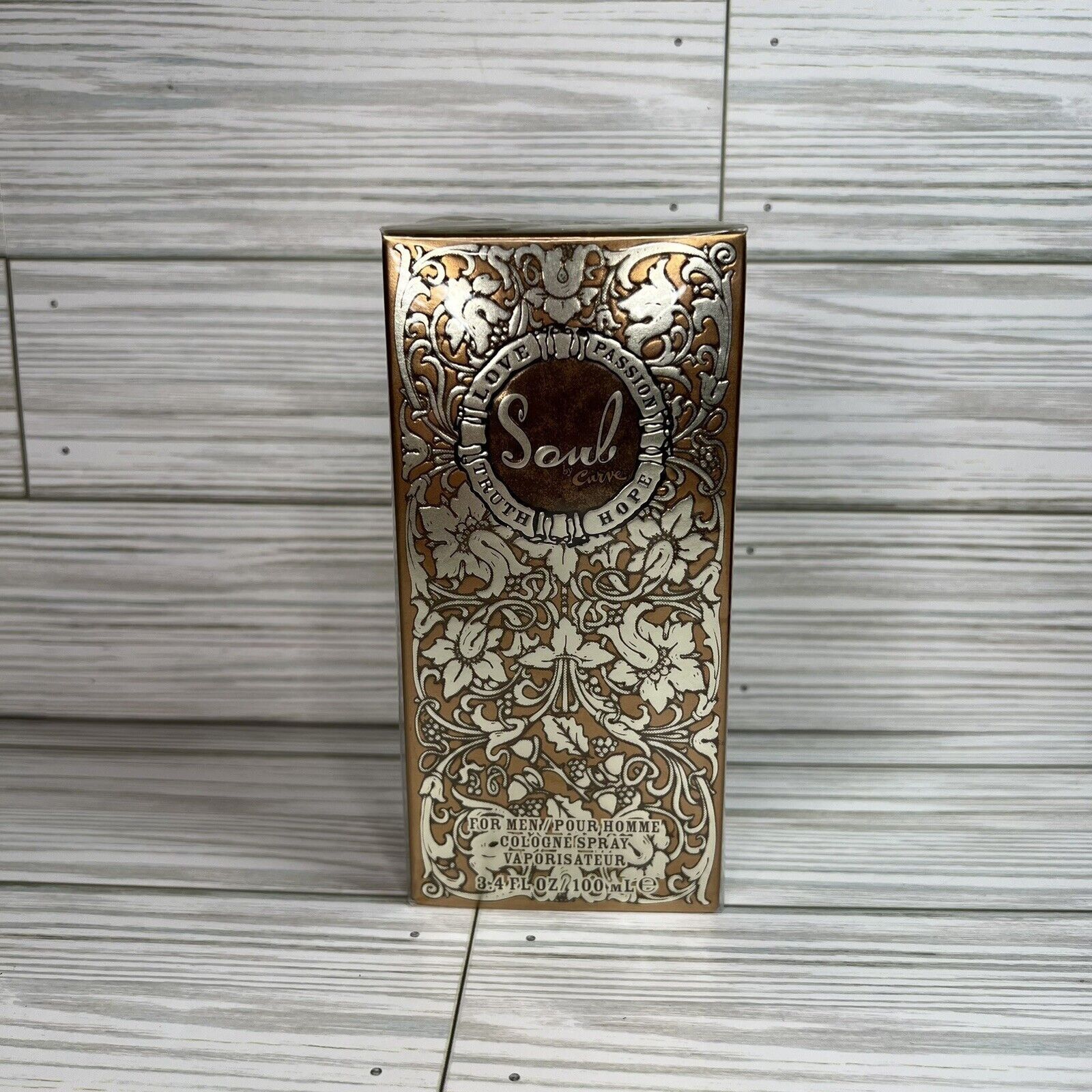 Vintage Curve Soul By Liz Claiborne For Men 3.4oz Cologne Spray NEW ...