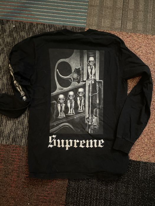 Supreme Supreme Hr Giger Machine Birth long sleeve | Grailed