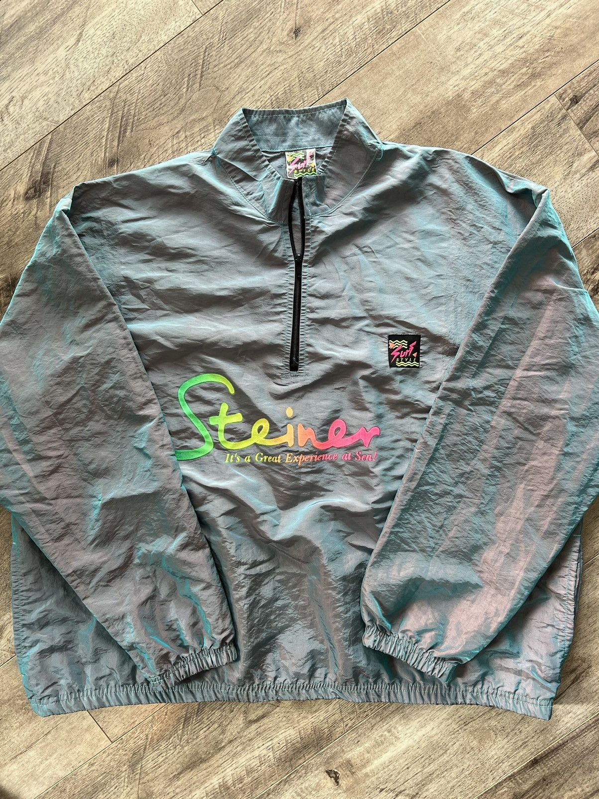 Vintage 90s Vintage Surf Style Windbreaker | Grailed