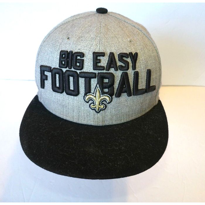 New Era New Orleans Saints New Era BIG EASY FOOTBALL Adjustable Cap ...