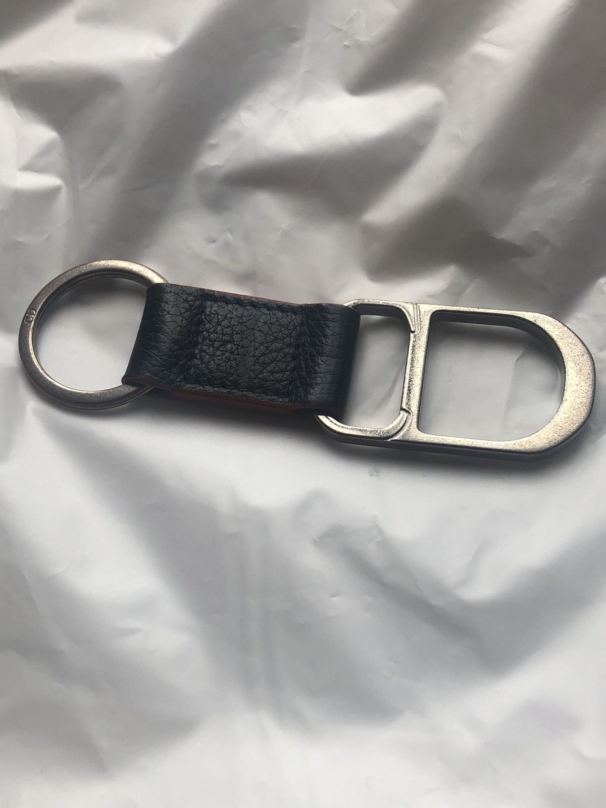 Dior Final drop! Dior homme leather keychain by kris van assche | Grailed