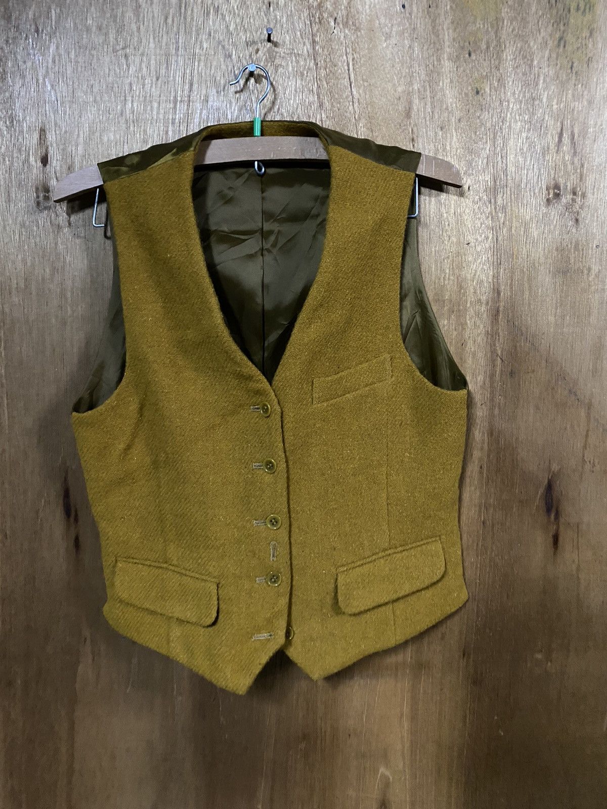 Harris Tweed Vintage Harris Tweed Vest Jacket Grailed