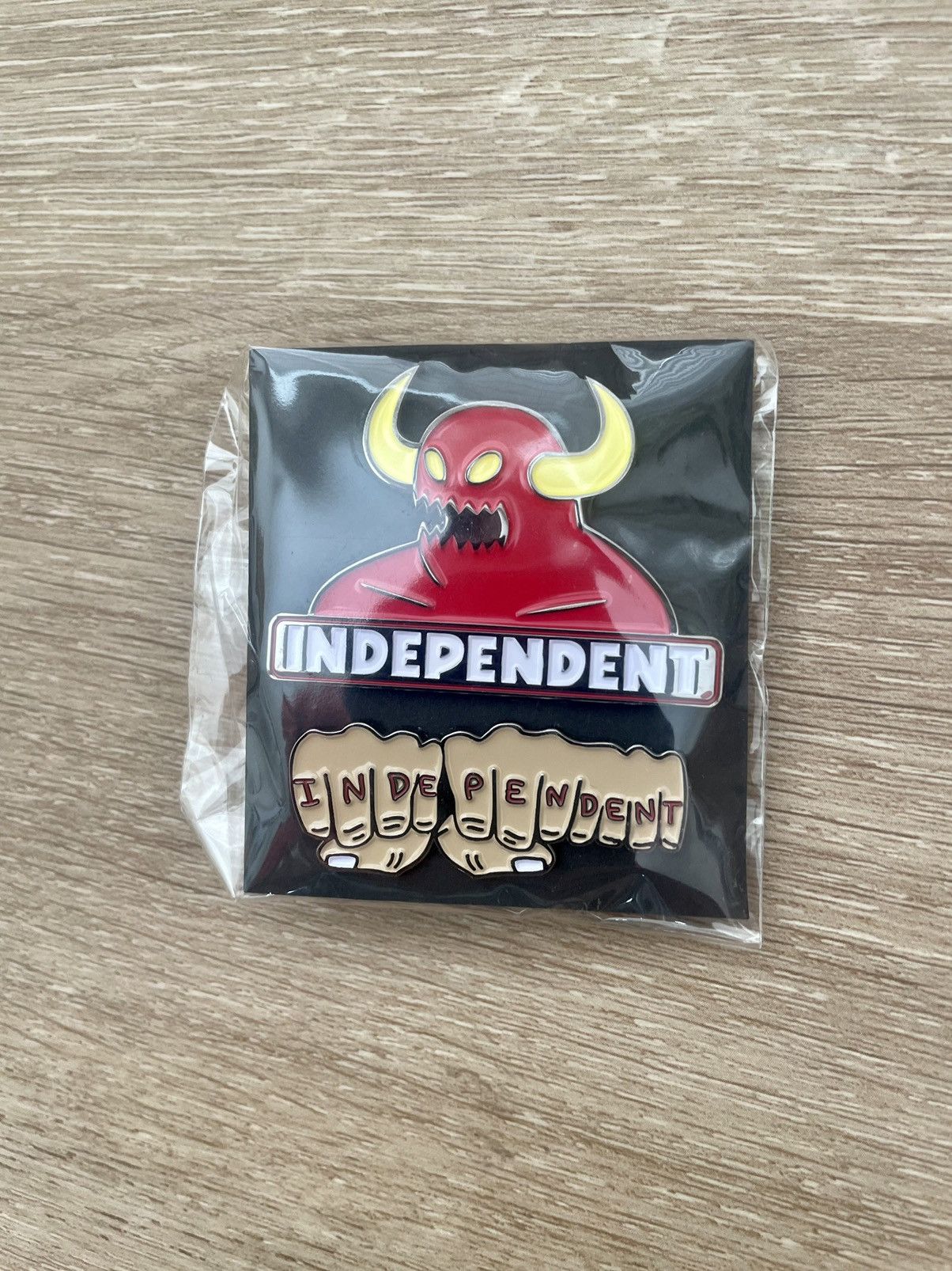 Independent Truck Co. Independent x Toy Machine Metal Pins 2-Pack ...