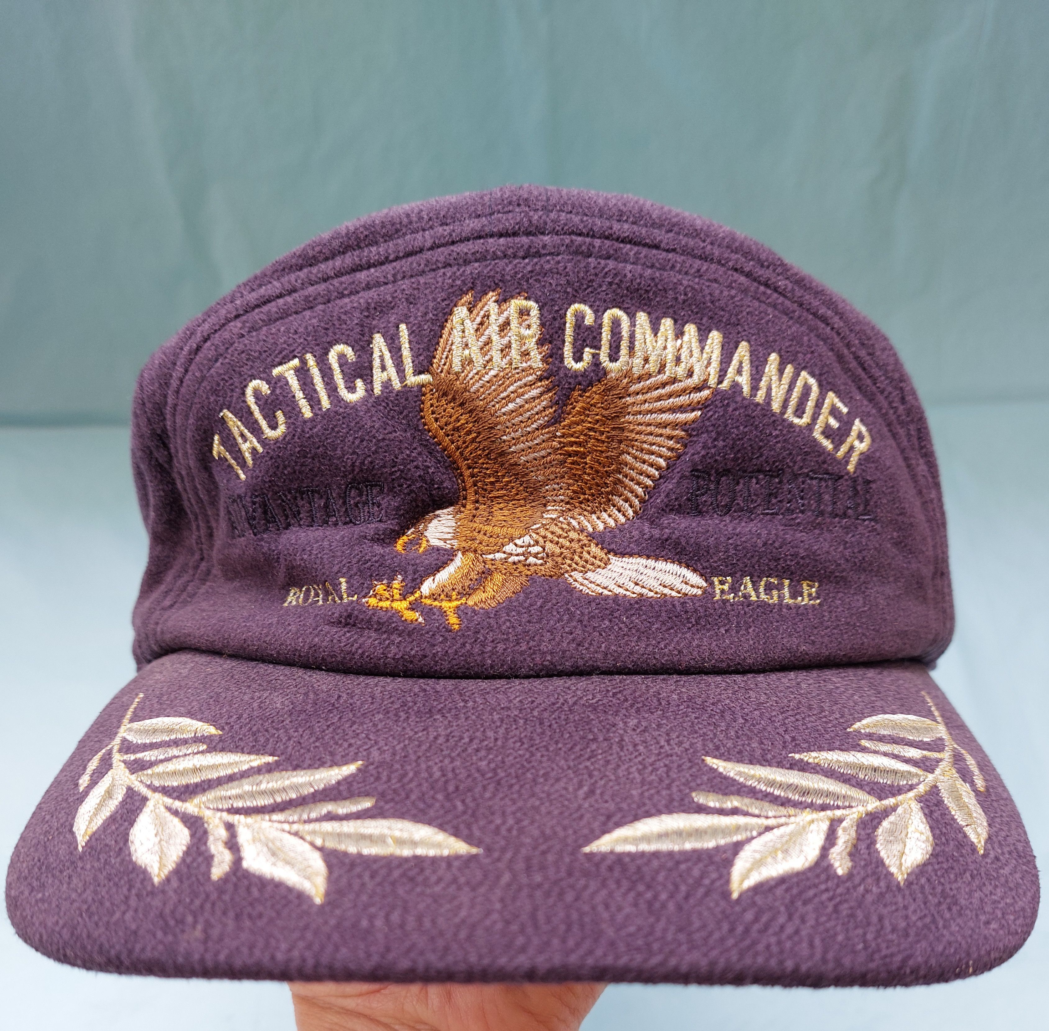 Japanese Brand × Vintage Vtg TACTICAL AIR COMMANDER embroidered ...
