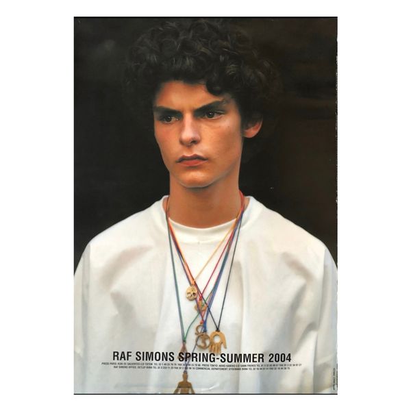 Raf Simons Raf Simons SS 2004 Poster | Grailed