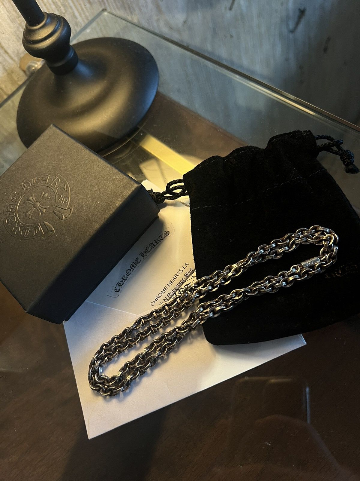 Chrome Hearts Chrome Hearts Paper Chain Necklace | Grailed