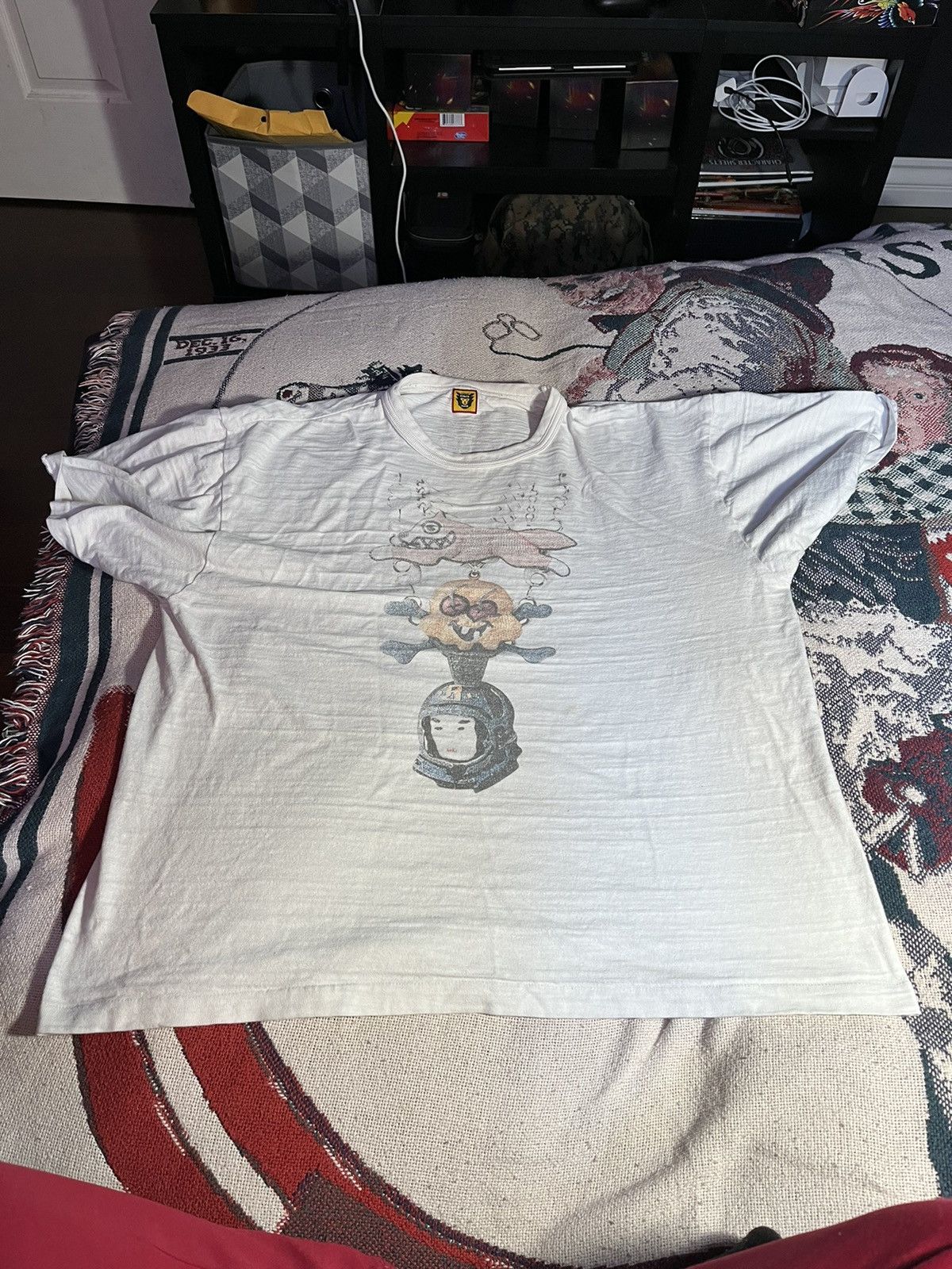 Billionaire Boys Club × ComplexCon × Human Made white Human Made x Complex Con x BBC t-shirt ...