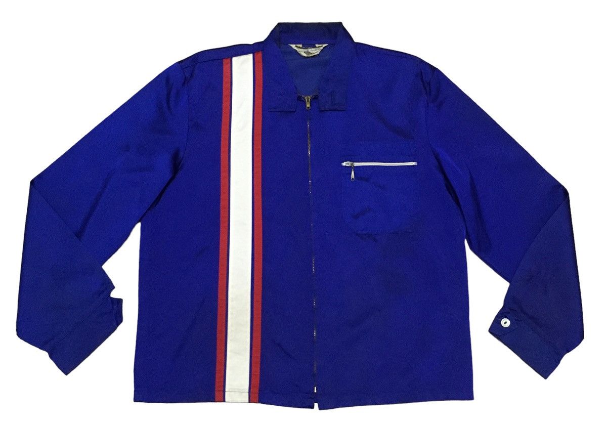 Racing × Vintage Rare Design Vintage Indianapolis Motor Speedway Jacket ...