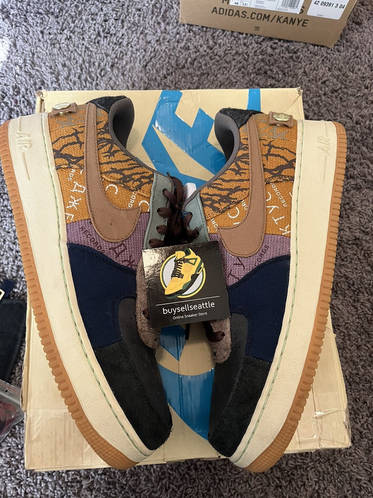 Nike × Travis Scott Cactus Jack Travis Scott Air Force | Grailed