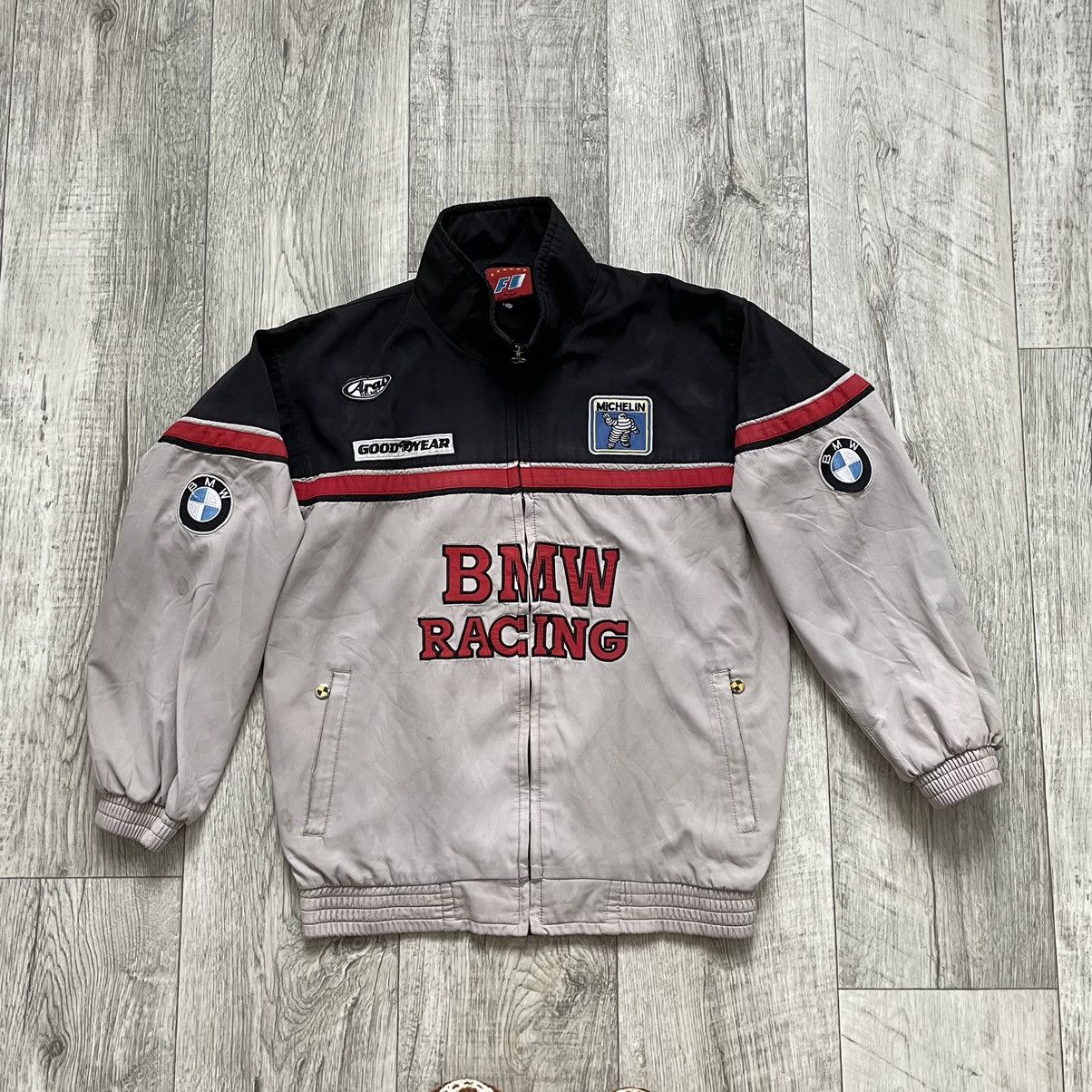 Bmw × MOTO × Racing BMW RACING MOTO JACKET Y2K BOMBER F1 VINTAGE ...