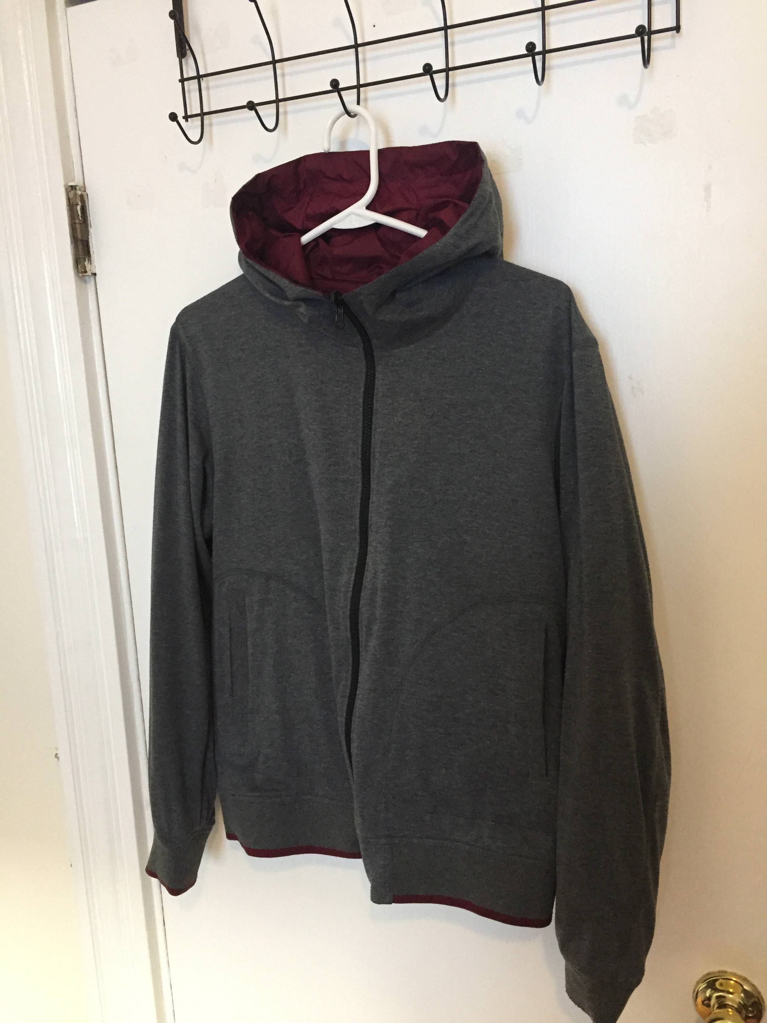 Uniqlo Reversible Parka in Red | Grailed