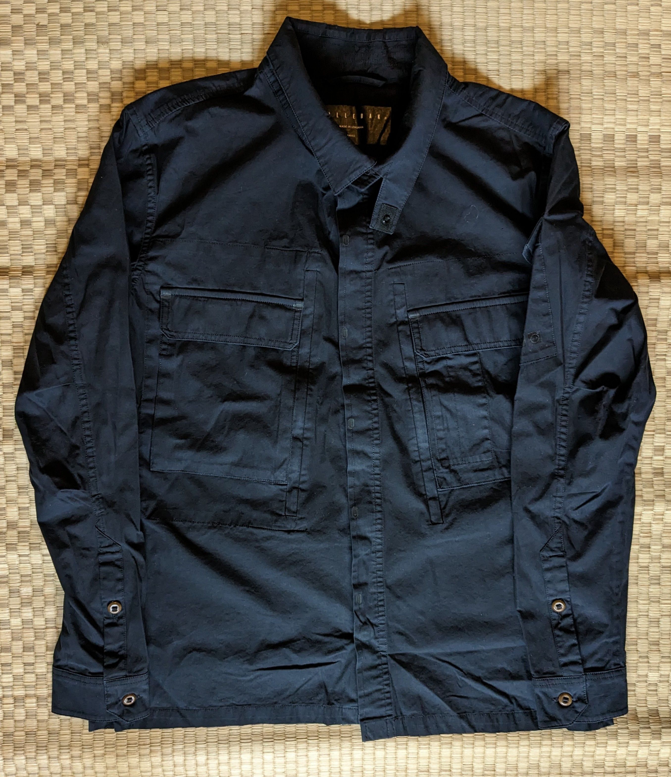 Vollebak EUC Vollebak Planet Earth Shirt Black Edition | Grailed
