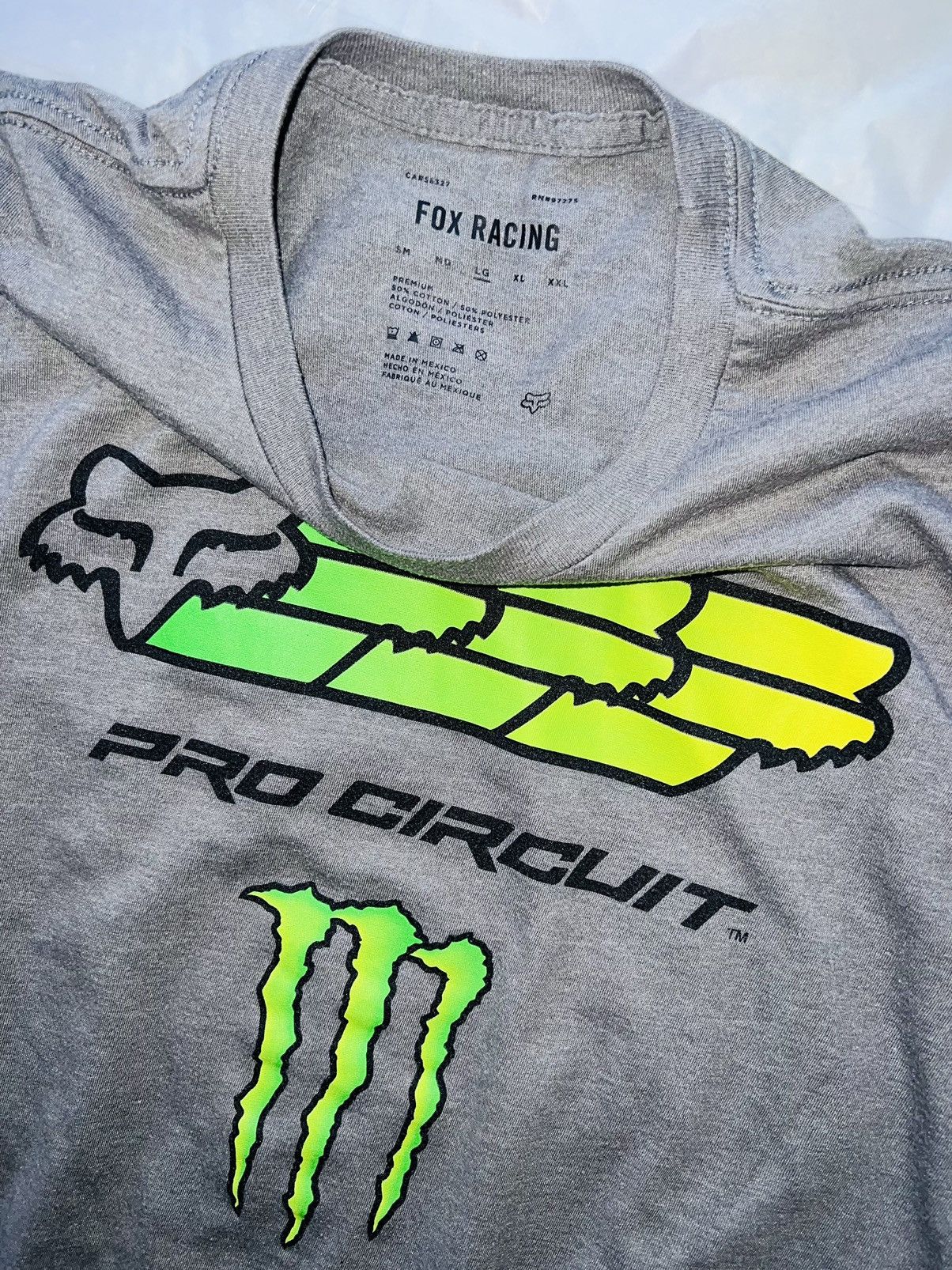 Fox Racing FOX Racing Monster Energy T-shirt | Grailed