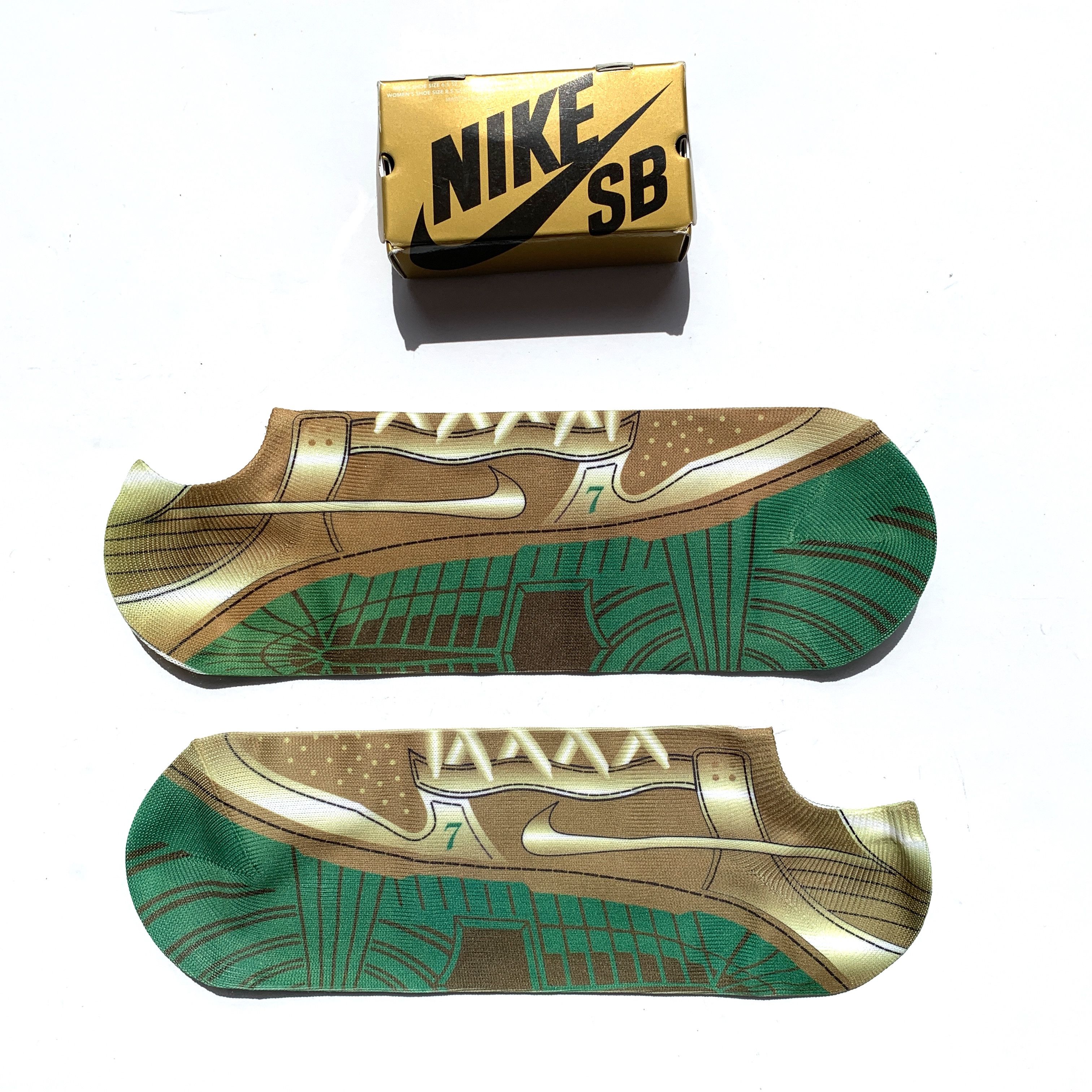 Nike 2004 Nike SB Dunk High Lucky 7 Promo Socks | Grailed