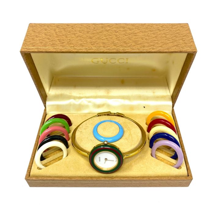 Gucci Gucci Color Change Bezel Watch 1100L | Grailed Gucci Gucci Color Change Bezel Watch 1100L | Grailed