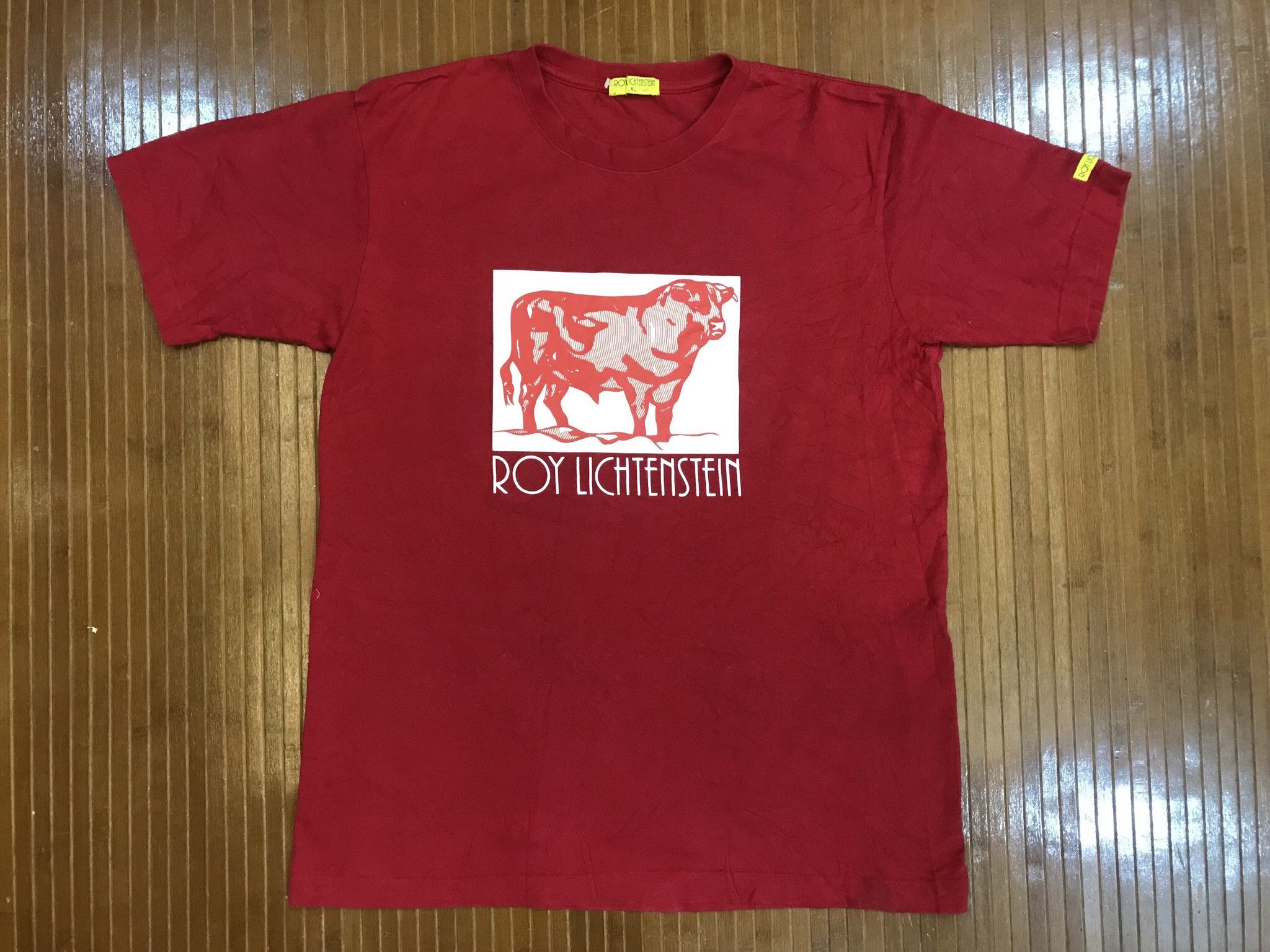 Andy Warhol, Roy L, Claes O. Roy Lichtenstein Pop Art Print Bull vii ...