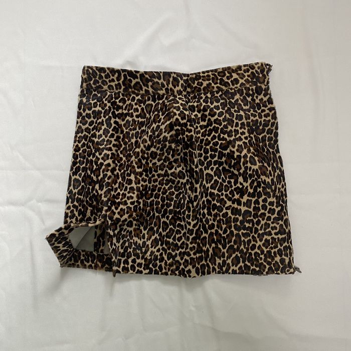 Chrome Hearts Chrome hearts x Bella hadid Leopard Mini Skirt | Grailed
