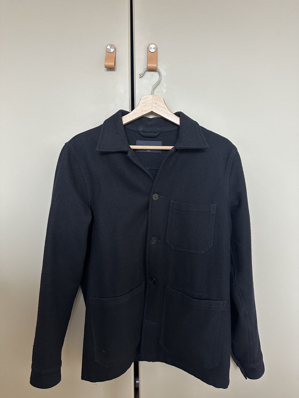 A Day's March A Day‘s March Original Wool Overshirt Navy | Grailed