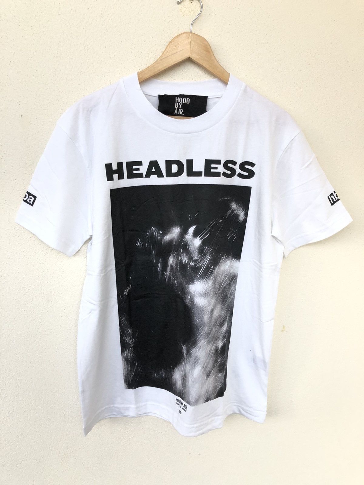 Hood By Air HBA “Headless” Print T-Shirt 2016 | Grailed