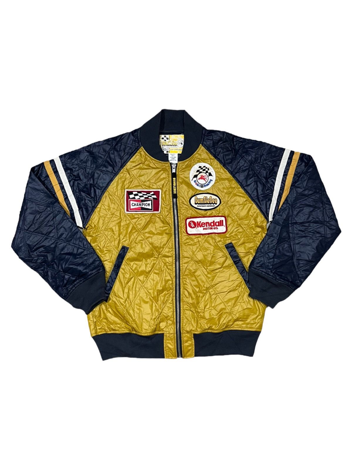 Japanese Brand × Pherrow's VERY RARE VINTAGE JACKET BUMBLEBEE RACING PHERROWS 3M | Grailed