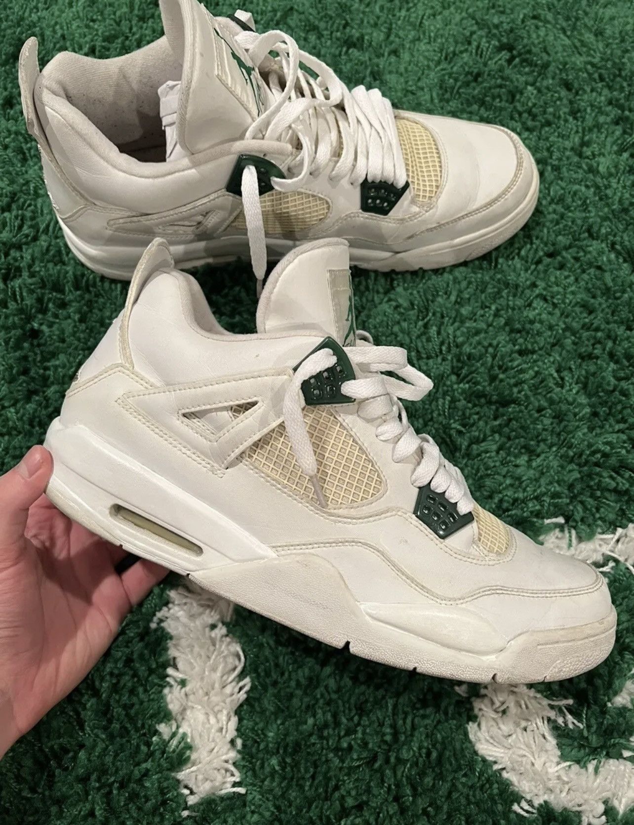 Jordan Brand × Nike Air Jordan 4 Retro 2004 Classic Green 2004 | Grailed