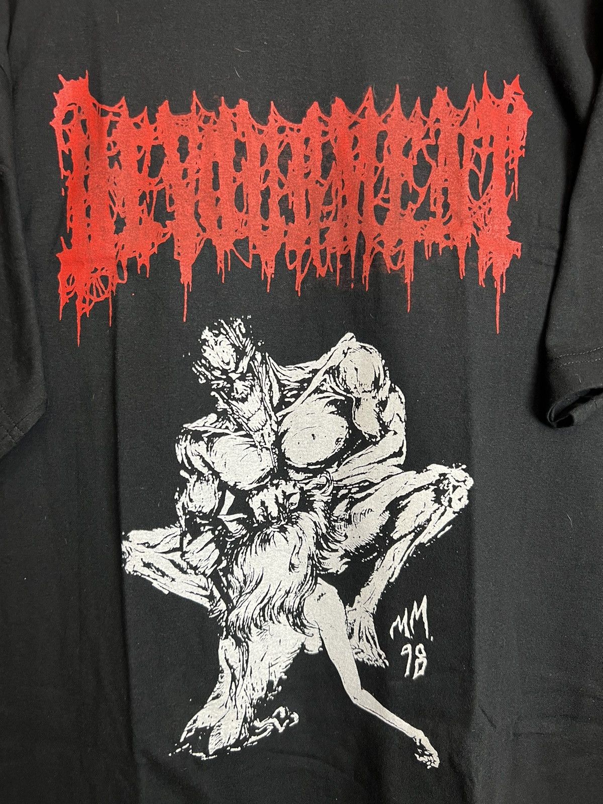 Vintage Rare Vintage 1998 Devourment Death Metal Band T Shirt | Grailed