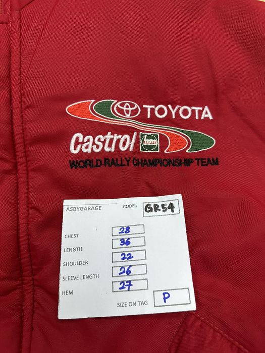 Vintage SPARCO ITALY TOYOTA CASTROL WRC JACKET (GR54) | Grailed
