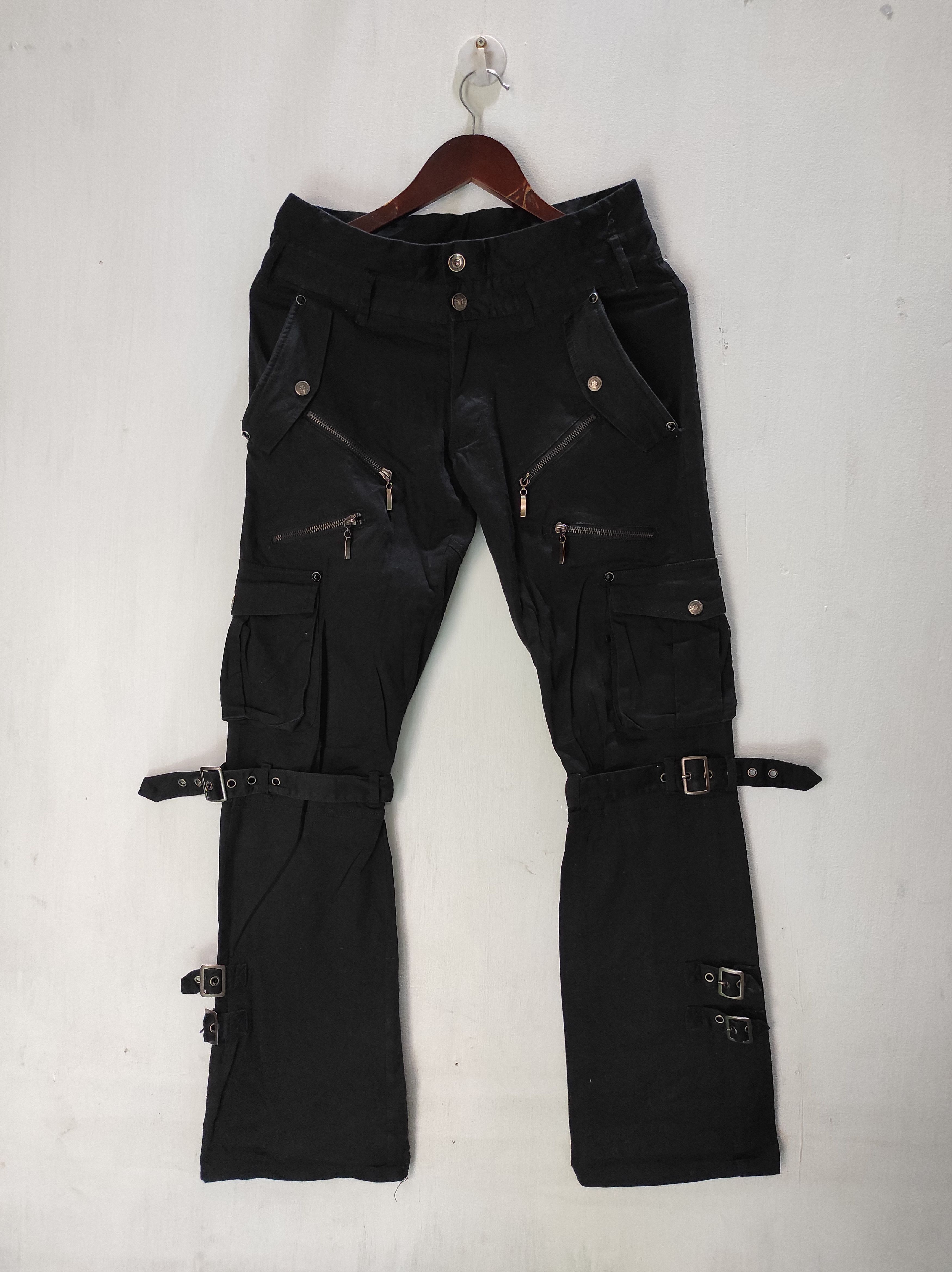 Hysteric Glamour SEMANTIC DESIGN Cargo Bondage Flare Pants | Grailed