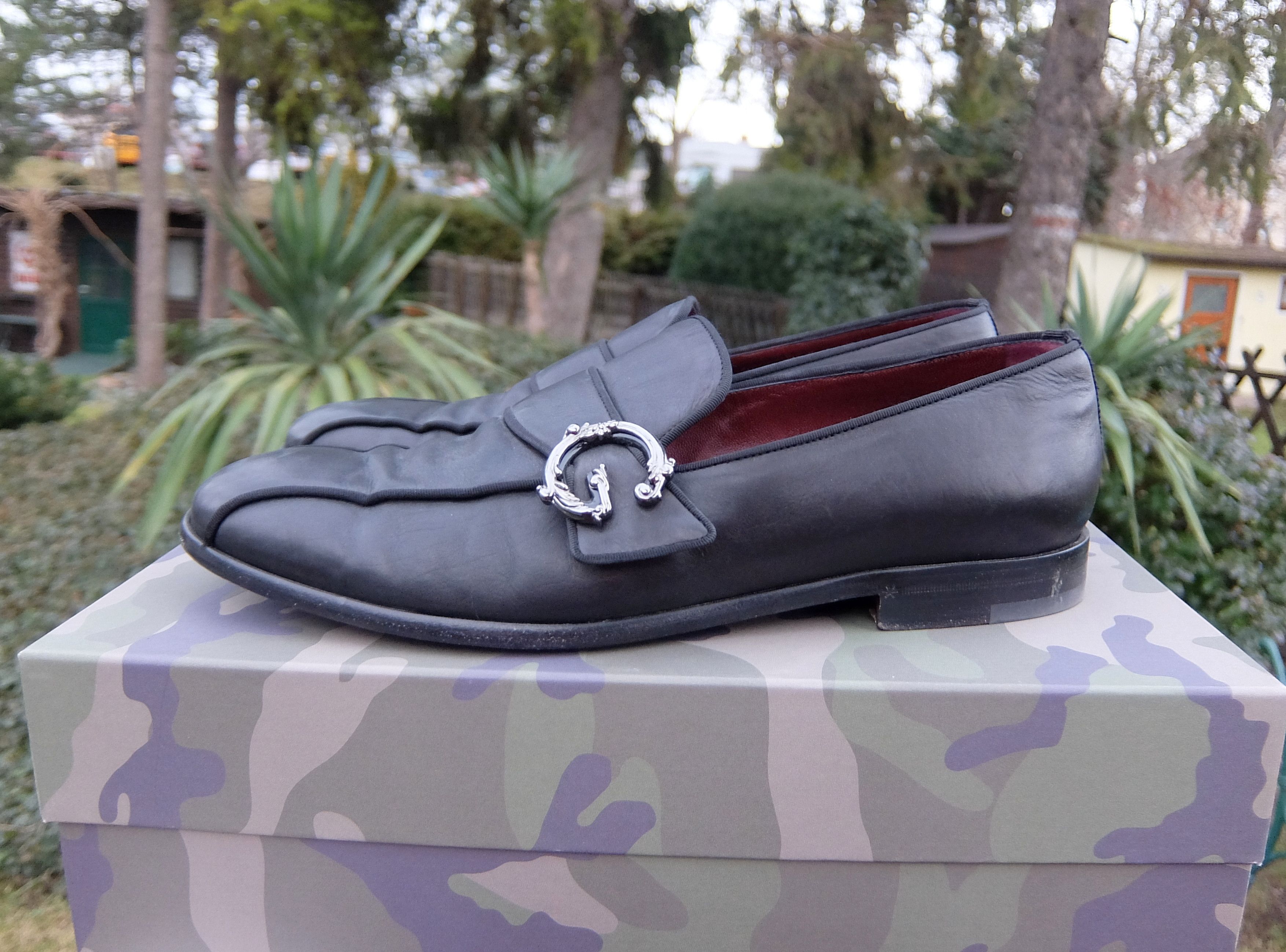 Dolce & Gabbana Dolce & Gabbana Shoes 43 1/2 shoe loafer loafers metal ...