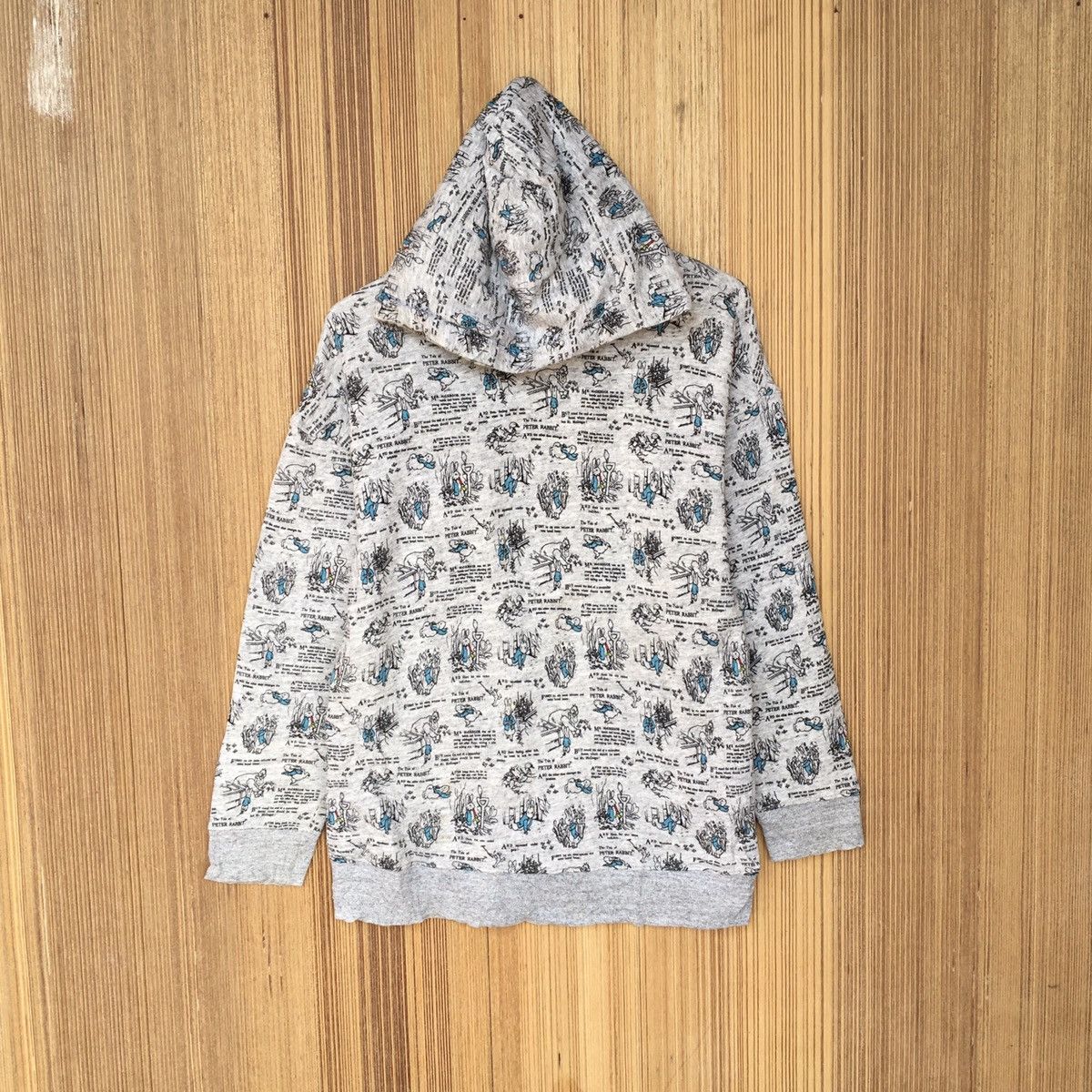 Uniqlo The Tale Of Peter Rabbit Full Print Logo Hoodie | Grailed