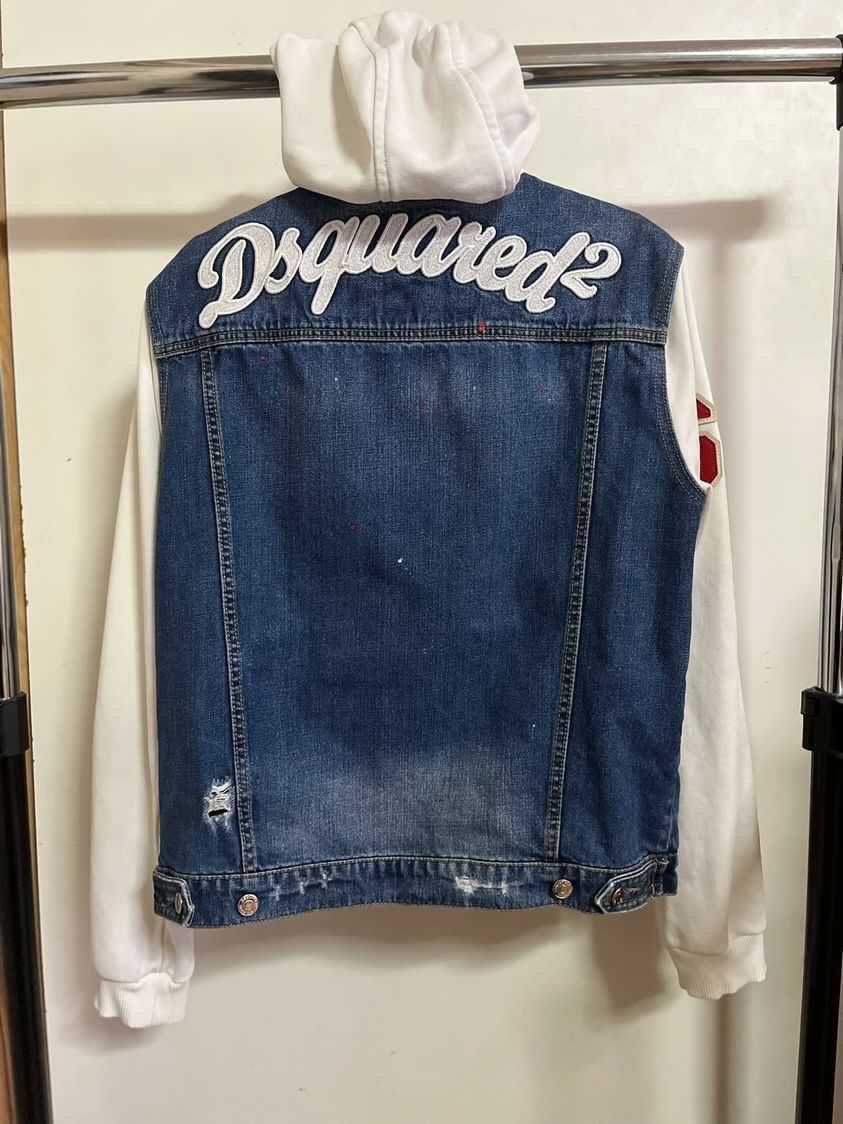 Designer × Dsquared2 Dsquared Vintage Denim Patch Jacket | Grailed