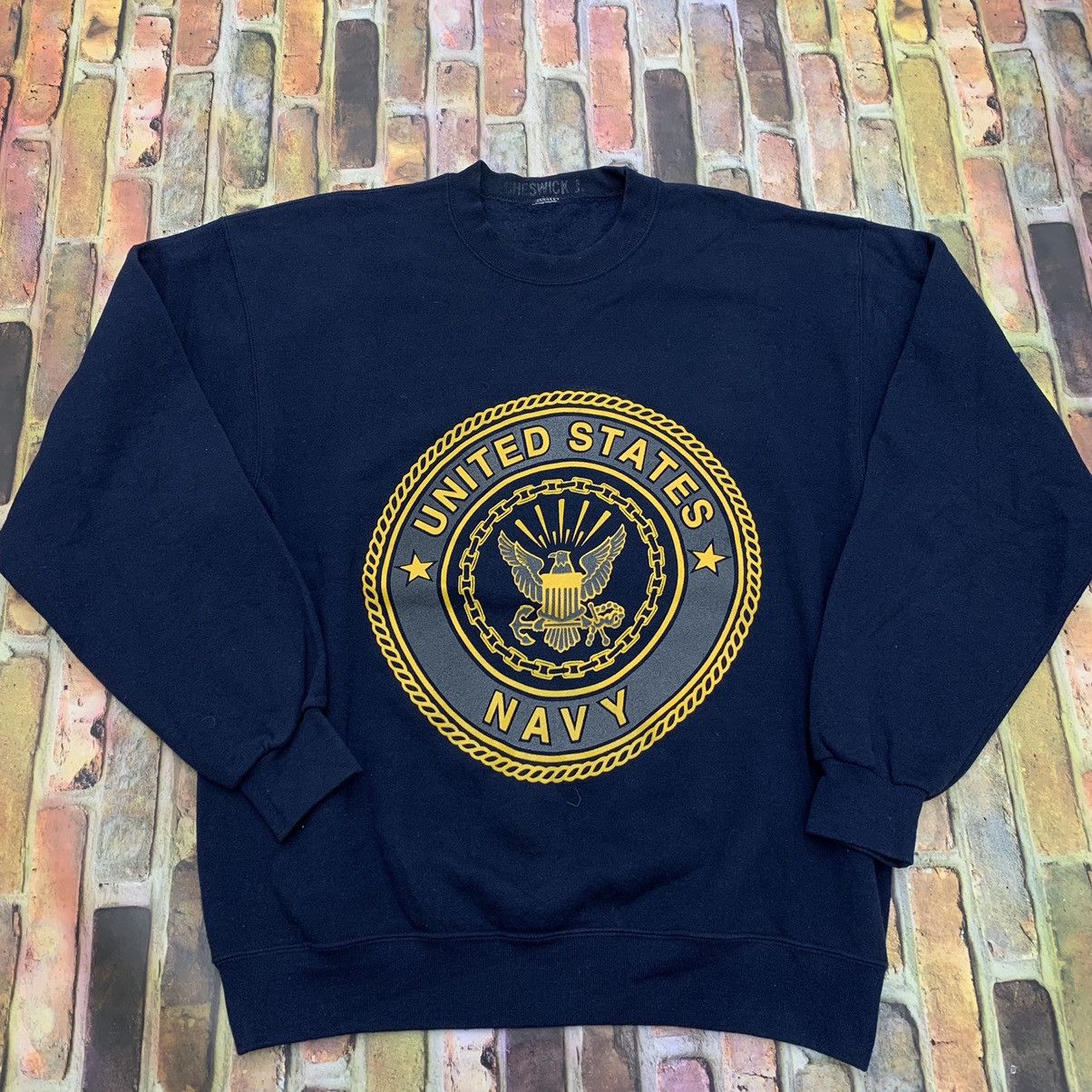Military × Vintage Vintage US Navy sweatshirt | Grailed