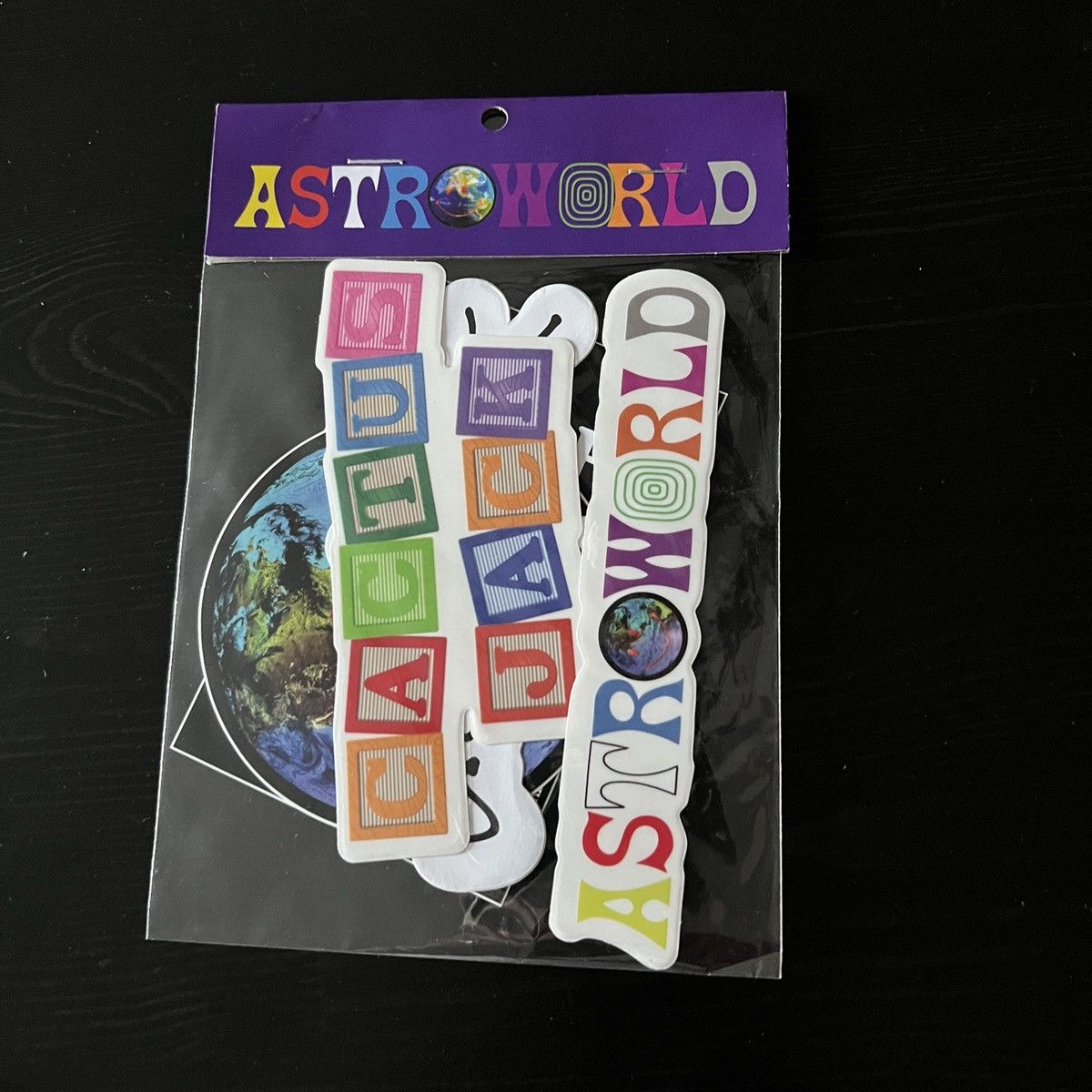 Travis Scott Astroworld Cactus Jack Sticker Pack | Grailed
