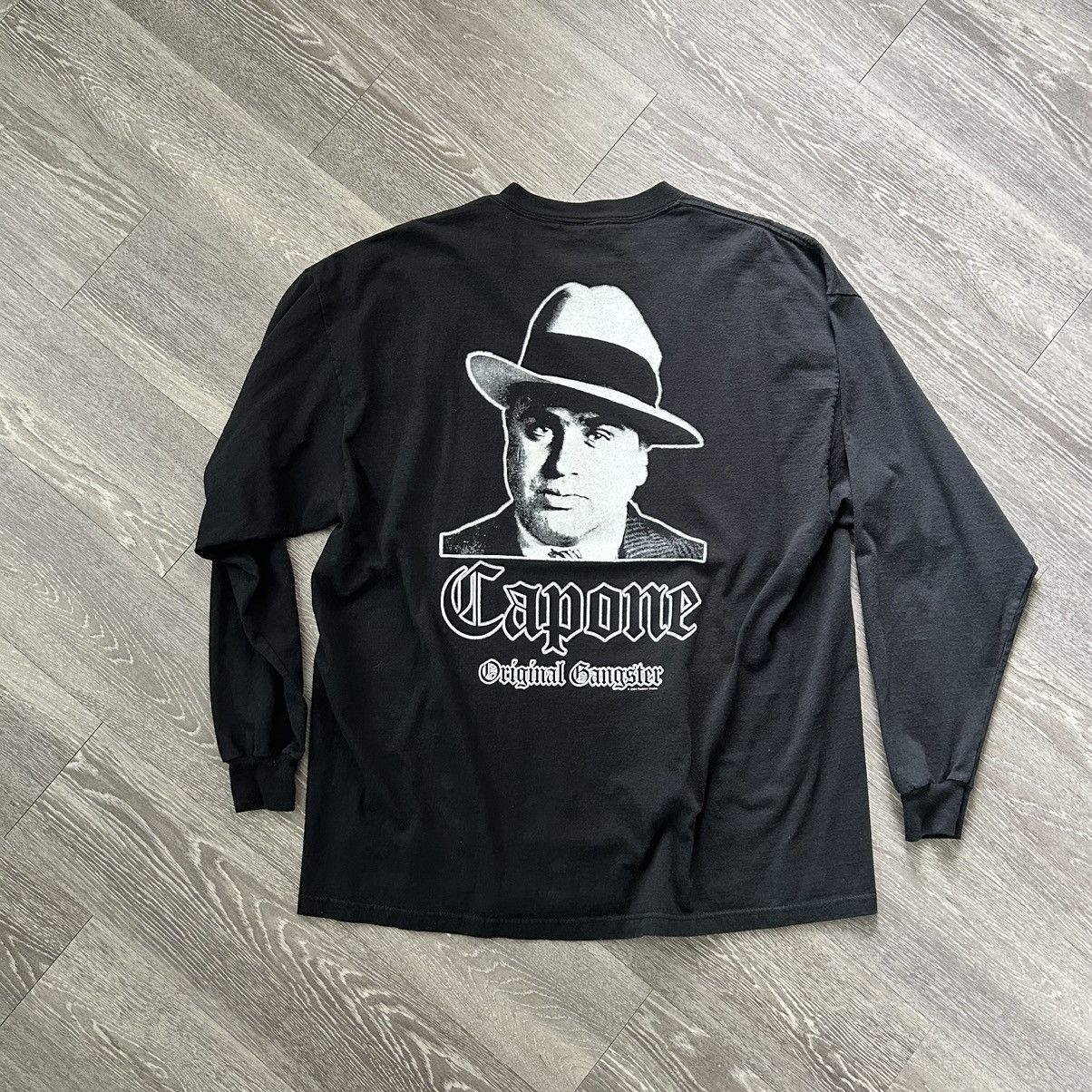 Vintage Vintage early 2000s Capone Original Ganster long sleeve tee ...