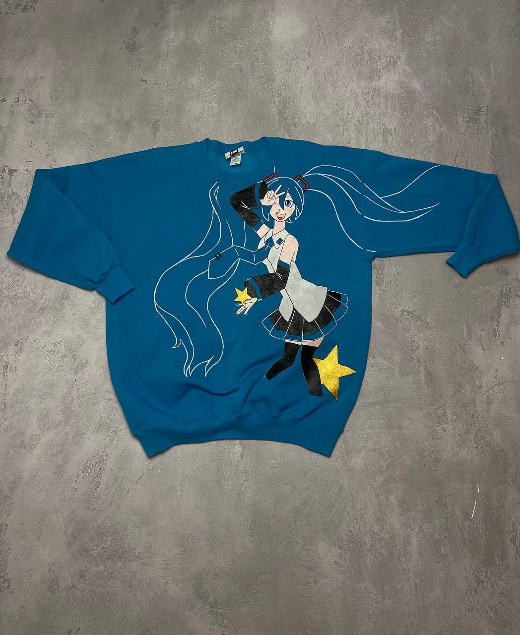 Anima × Custom × Lee Custom sweatshirt Lee anime girl Hatsune Miku ...