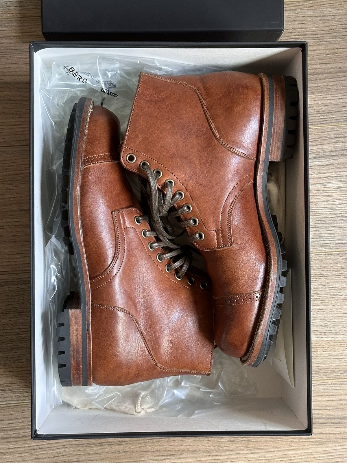 Viberg Viberg 2040 Service Boots in Whiskey Calf | Grailed