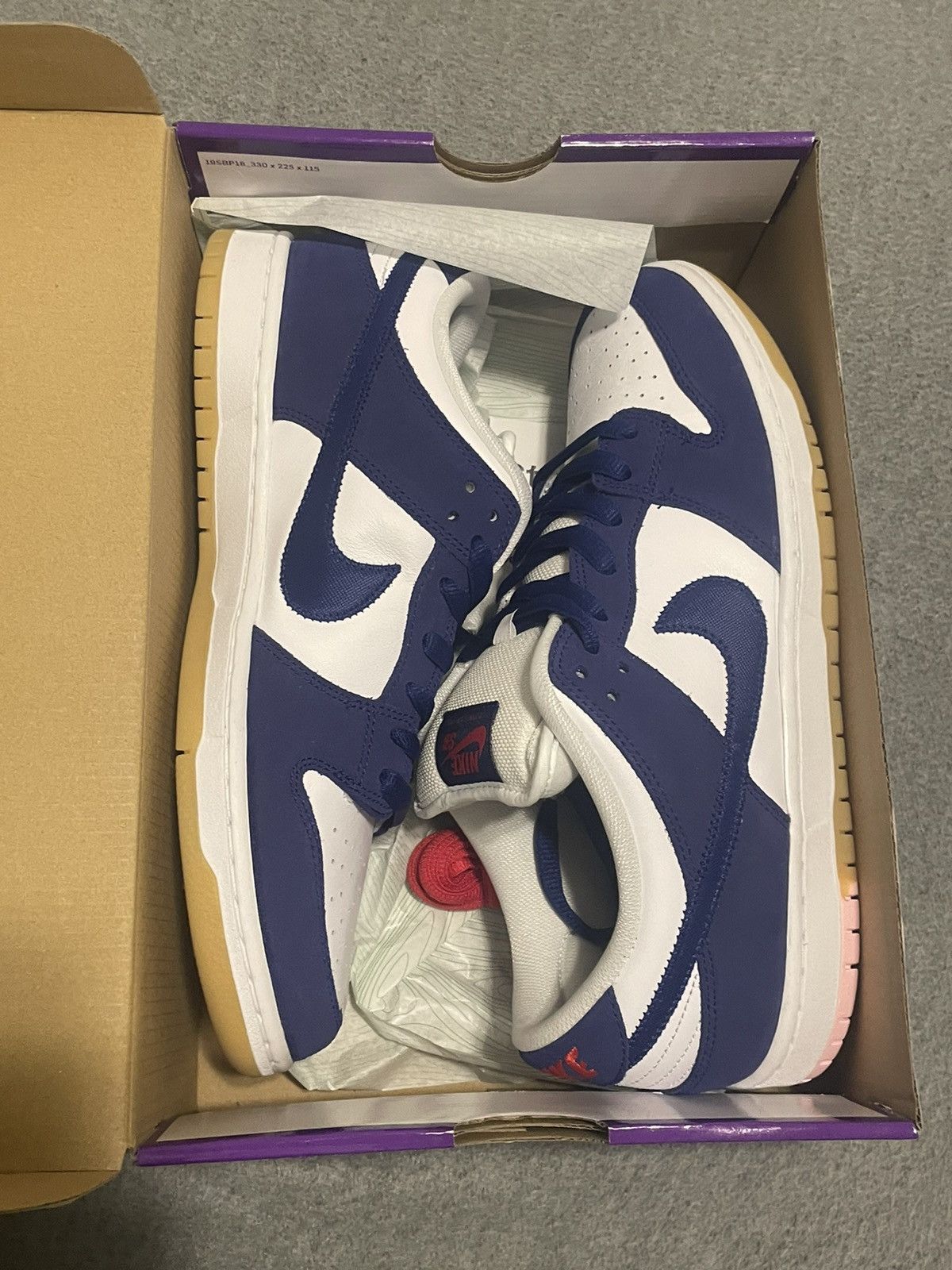 MLB × Nike NIKE SB LA dodger dunks | Grailed